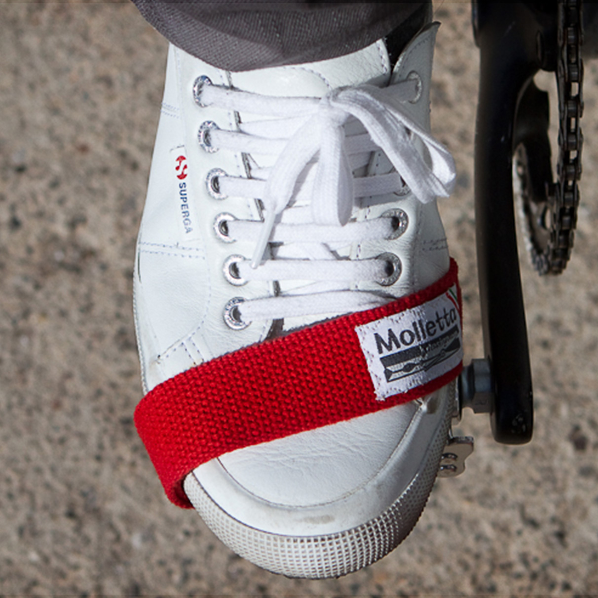 Bicibands Bicibands GG Bridge - Fixed Gear Track Pedal Straps